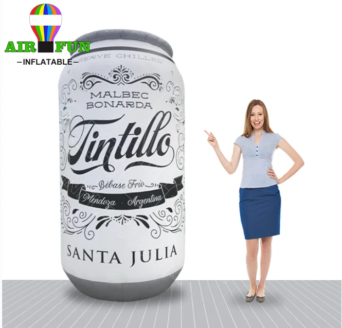 Custom Logo Led Inflatable Can Model Advertising Inflatable Can Bottle ...