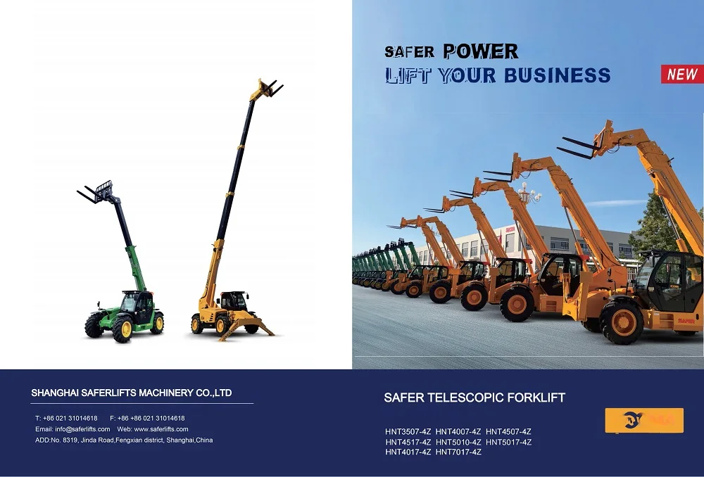 Good Price 3.5t Telescopic Telehandler Forklift 10M 17M Mini Telescopic ...