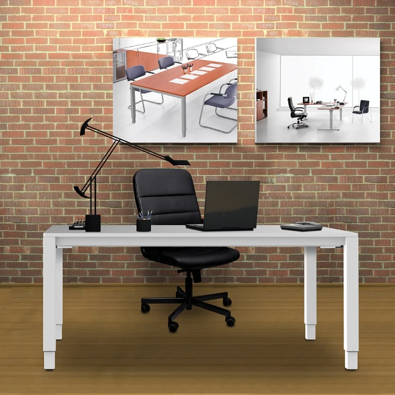 Zgo Automatic Conference Table Electric Lifting Top Sit Stand Computer ...