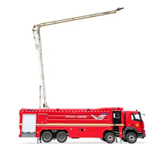 High-horsepower Fire-fighting Equipment Crawler Raise The Jet Fire ...