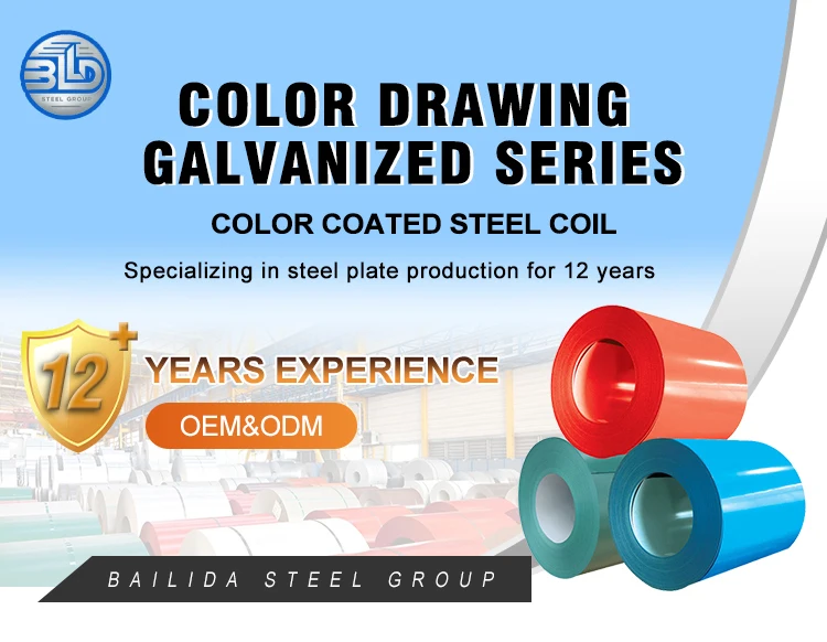 Astm-a653 Ral Color Coated Steel Prepainted Galvanized Steel Coil - Buy Astm-a653 Color Coated ...