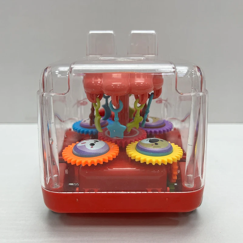 New Mini Friction Bus Sliding Car Toy Gear Transparent Baby Car One ...