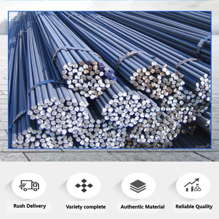 HRB400 HRB500 13mm Reinforcing Steel Rebar Deformed Rebar 10mm/12mm ...
