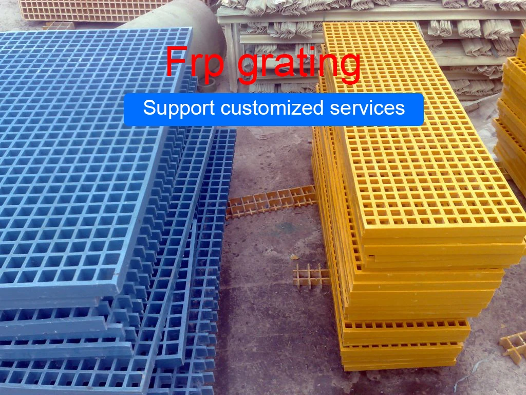 High Quality FRP Grating Lightweight Industrial Application Fiberglass ...
