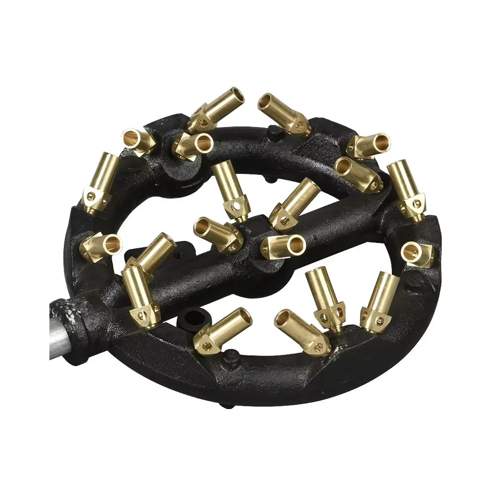 Cast Iron 20 Tips Jet Burner Natural Gas/ Lpg Brass Head Burner ...