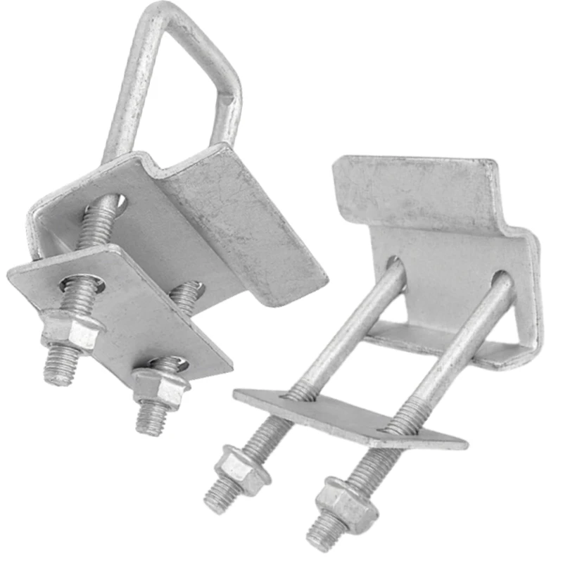 U-shaped Square Pipe Clamps - Durable Photovoltaic Solutions