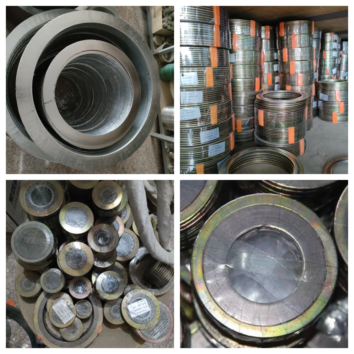 CS Outer Ring SS316 Inner Ring SS316 Winding Graphite Filler Spiral ...