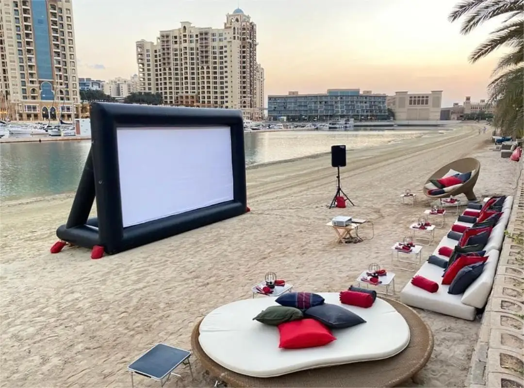 Popular Inflatable Tv Screen Outdoor Screen Projector for Watching TV ...