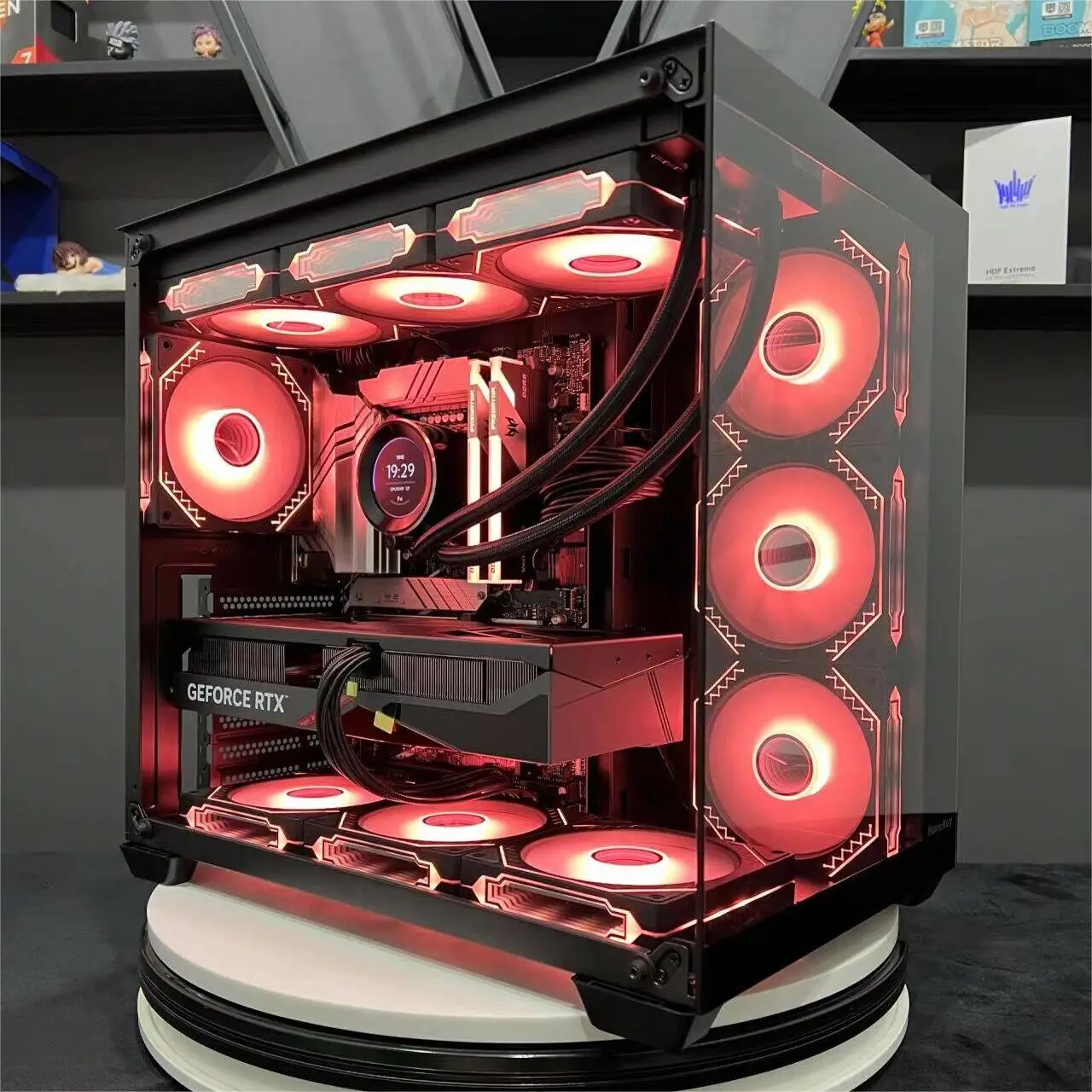 Custom 120mm Prism Fan Argb Super Oem Computer Case Air Cooler Fan 4 ...