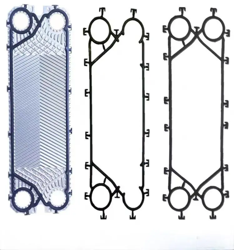 Plate Heat Exchanger Gasket For Water Cooled Heat Exchanger - Buy High ...