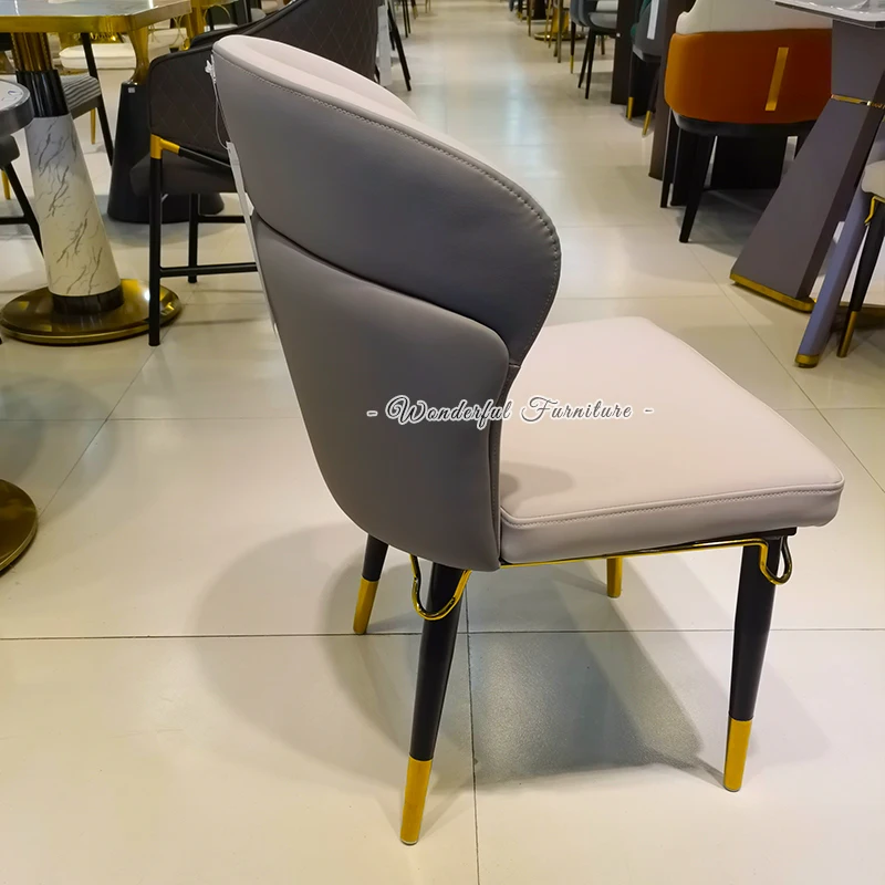 Comfortable And Modern Dining Chairs Pu Leather Dining Chairs High End ...
