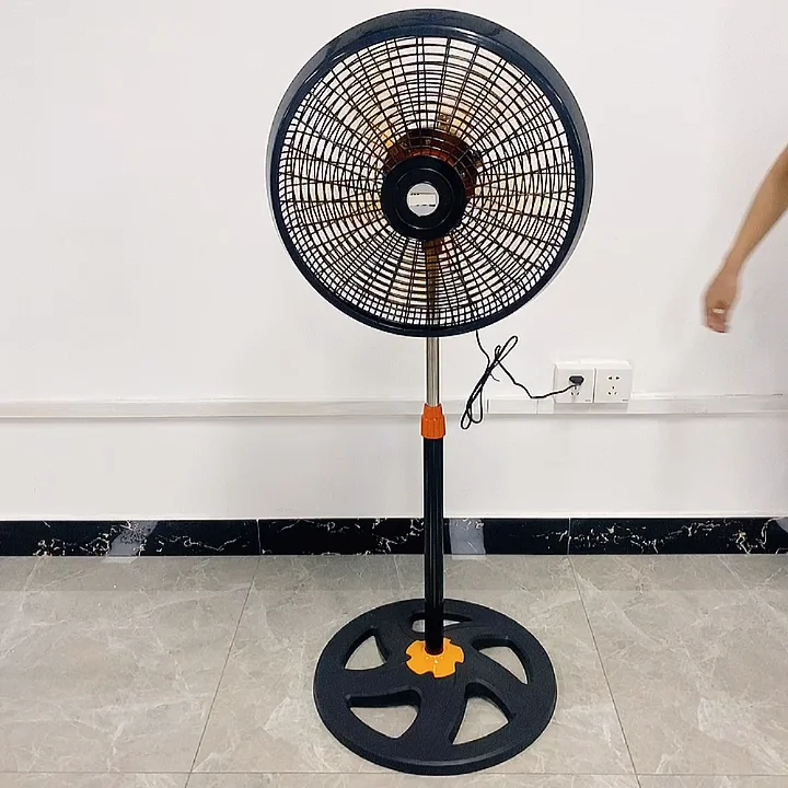 Round Base Pedestal Industrial Stand Exhaust Fan Household Air Cooling ...