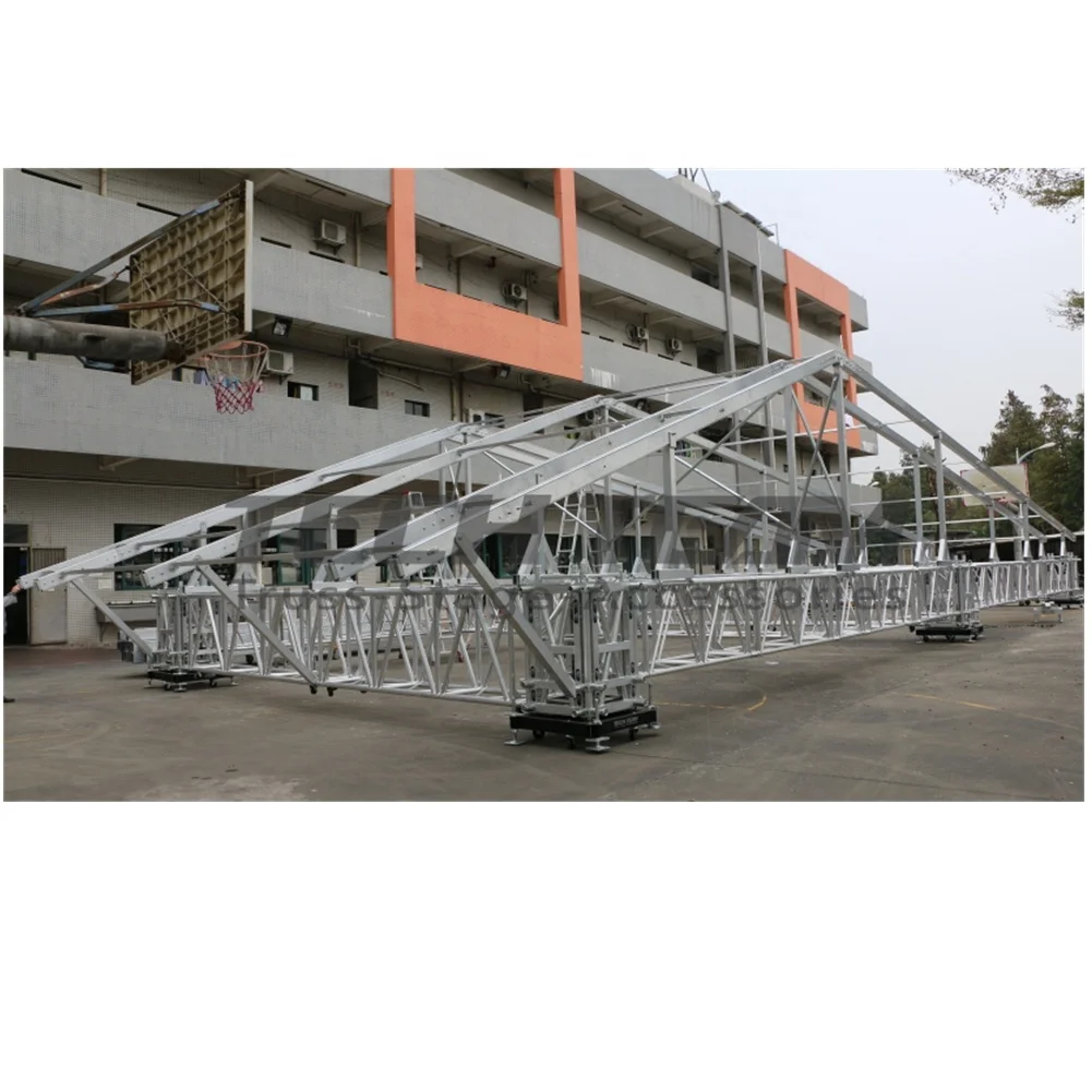 Stage Lighting Aluminum Truss Lift Tower Ground Support Truss System ...