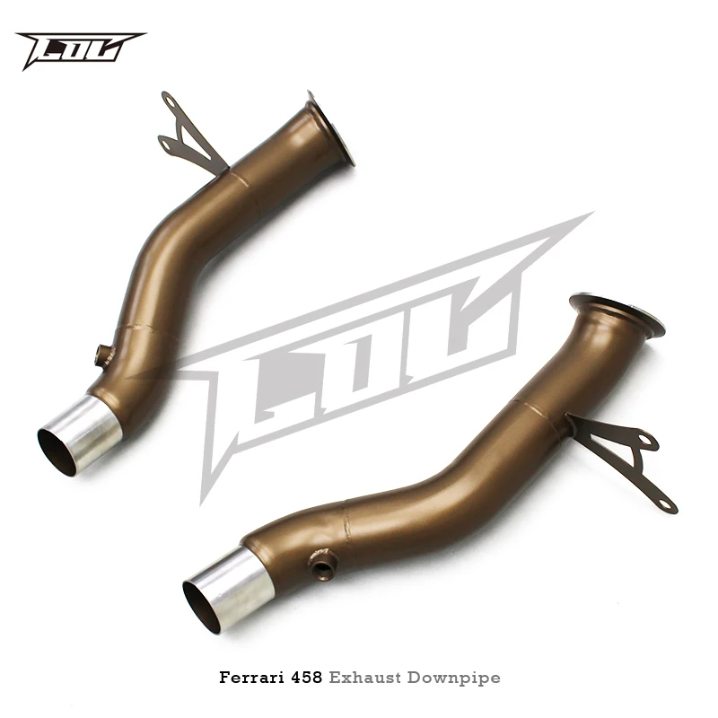 Boska Ceramic Insulation Exhaust Downpipe for Ferrari 458 4.5 2013-2016 ...
