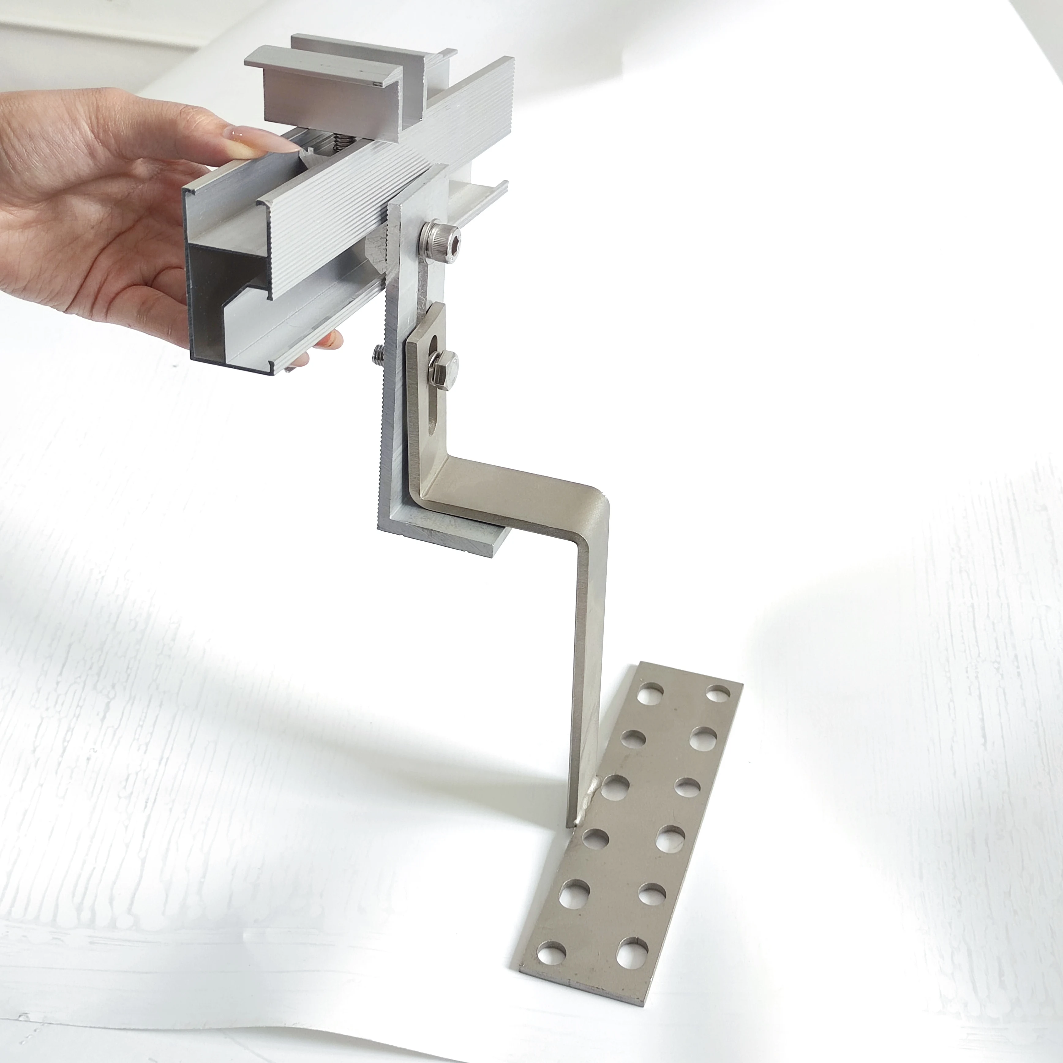 Pv Solar Panel Accessories Rail Photovoltaic Hooks Convenient Assembly ...