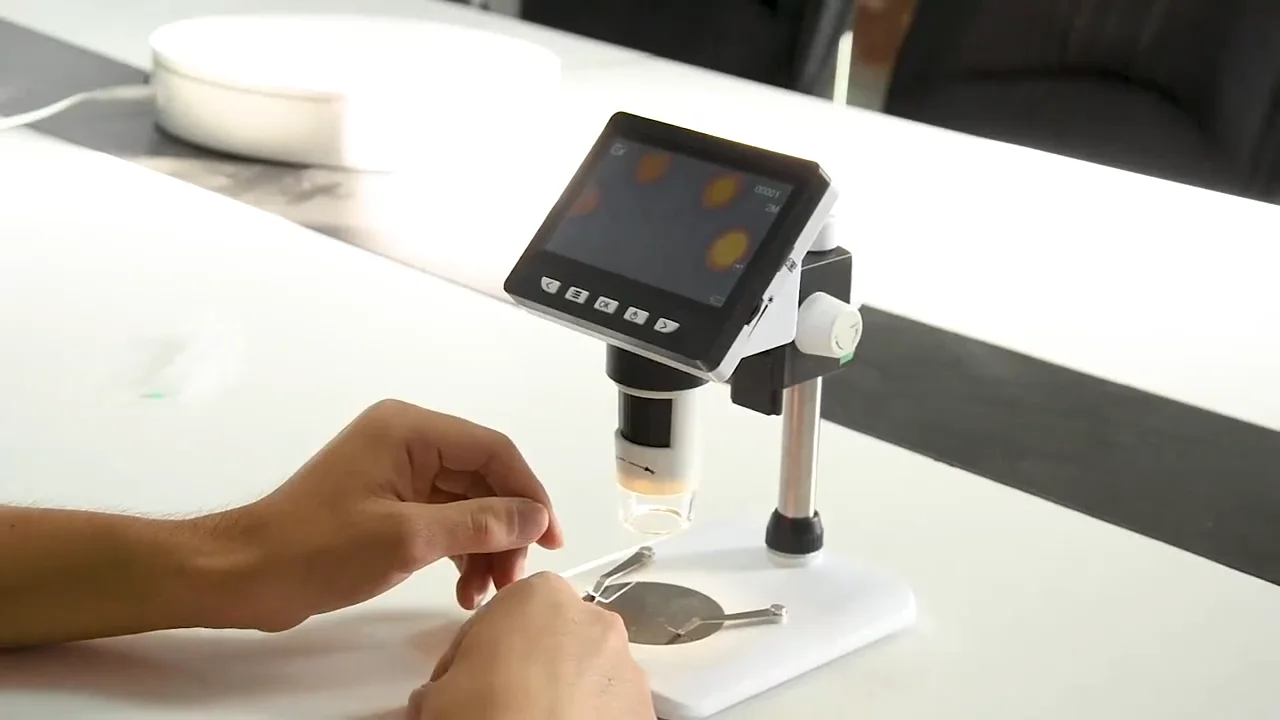 Industrial Used Measuring Microscope1080p 2.0mp Mono Lcd Parts Electron ...