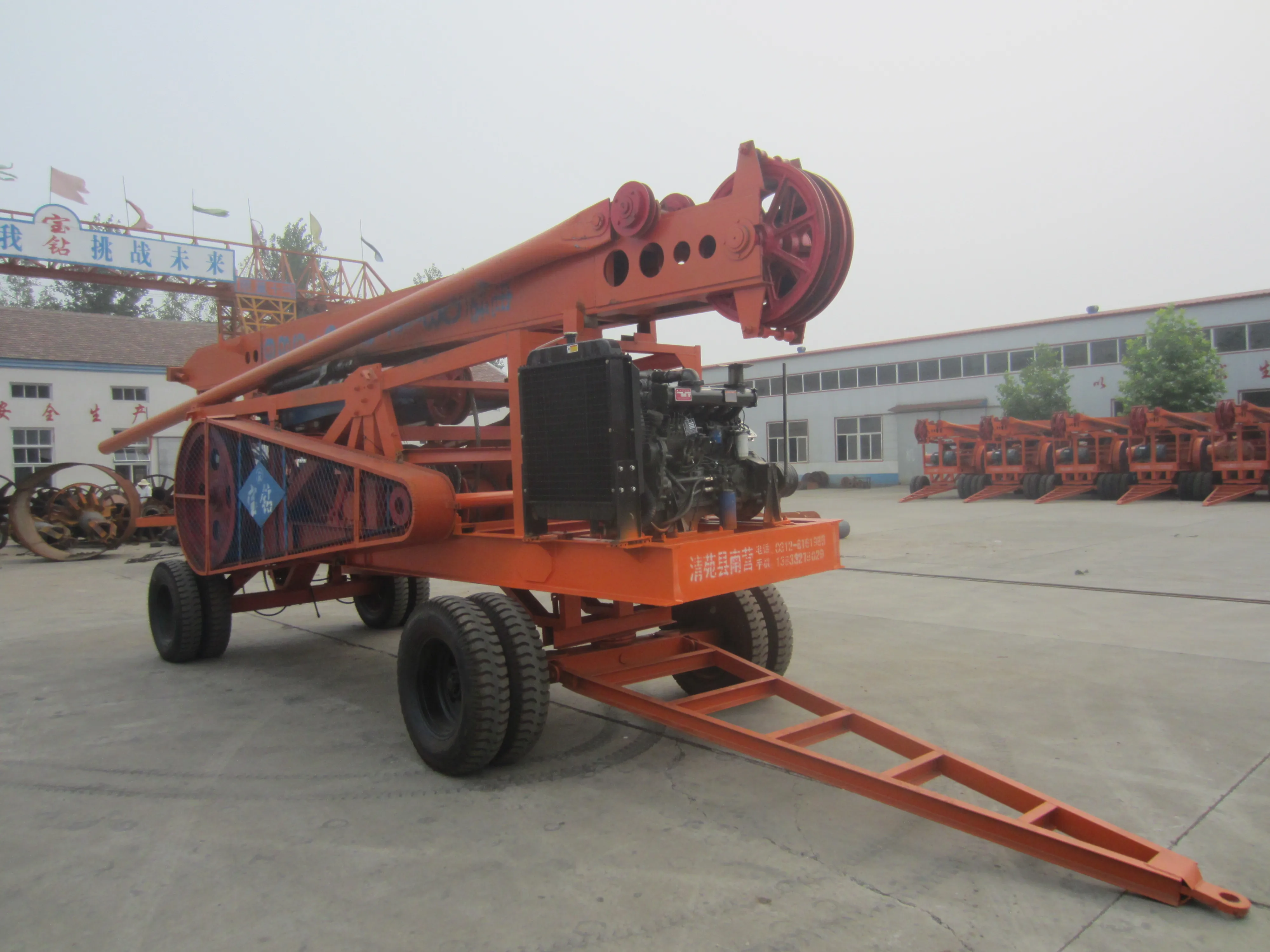 Big Cable Percussion Drilling Rig For Sale - Buy Cable Laying Drilling ...