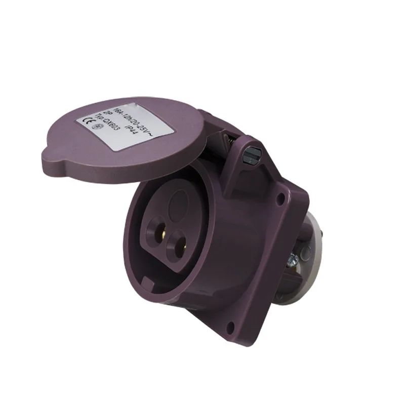 Waterproof Industrial Socket Ip44 Ce Socket Sp-603 European Standard ...