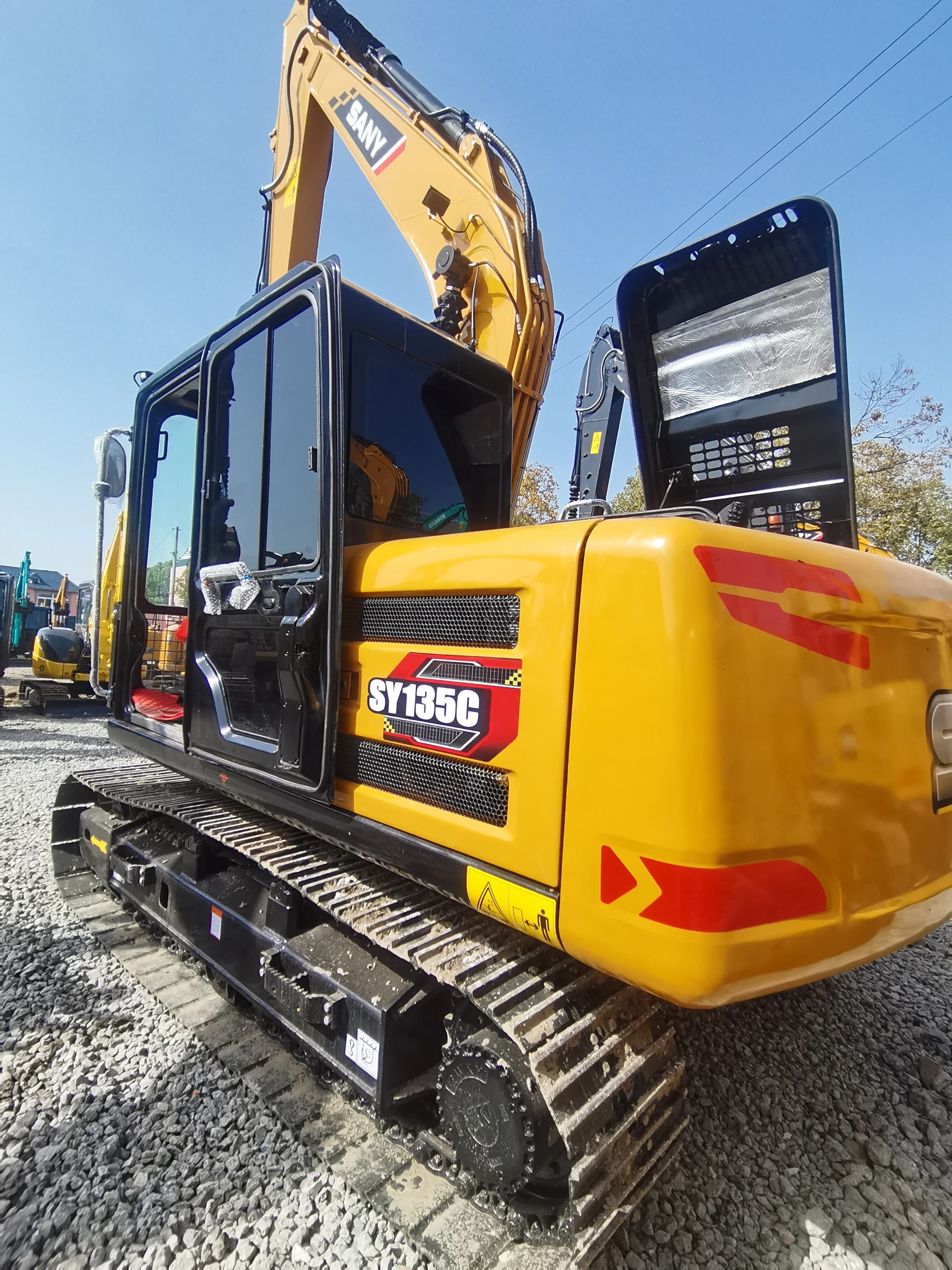 Used Excavator Sany Sy135 Series Excavator Used Construction Machinery ...