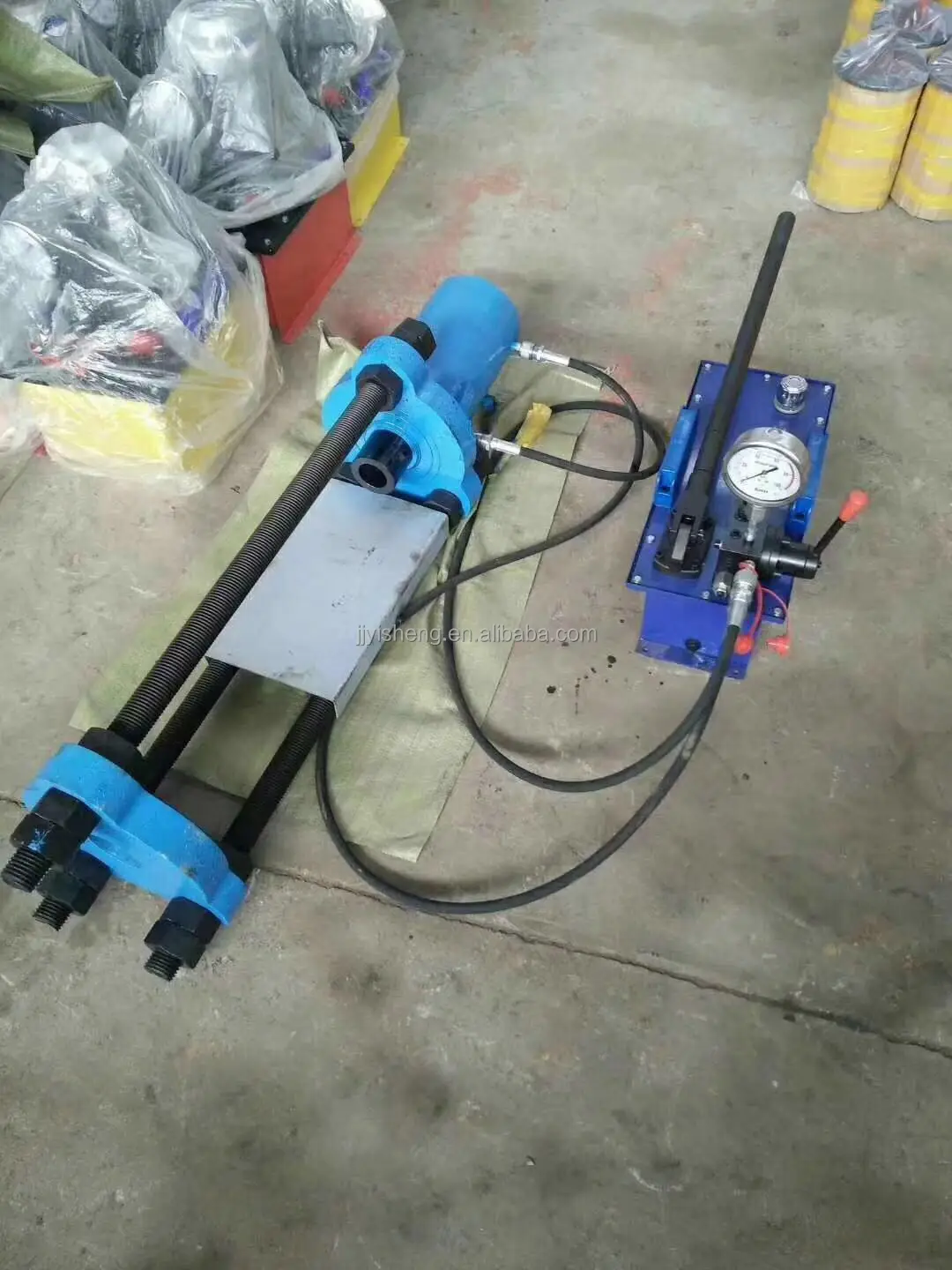 Portable Journal Lathe 220V - Automatic Turning & Welding