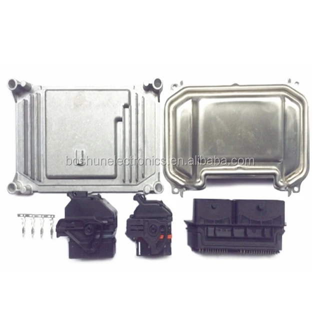 Automobile Ecu Aluminum Enclosure With 81(64+48)112 Pin Connectors ...