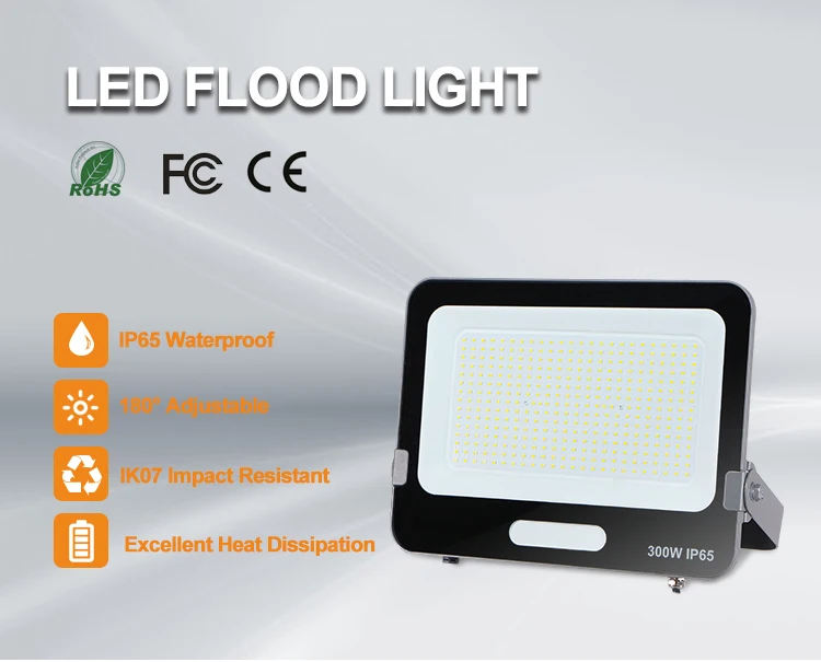 100W LED Flood Light - High Brightness Waterproof Spotlight