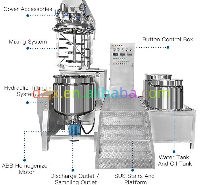 DZJX 100L Bottom Emulsifier - Efficient Mixing Solutions