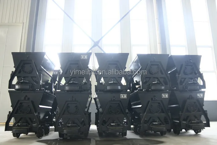 Efficient Bucket Tipping Mine Rail Wagon MFC0.75-6 Underground Mining ...