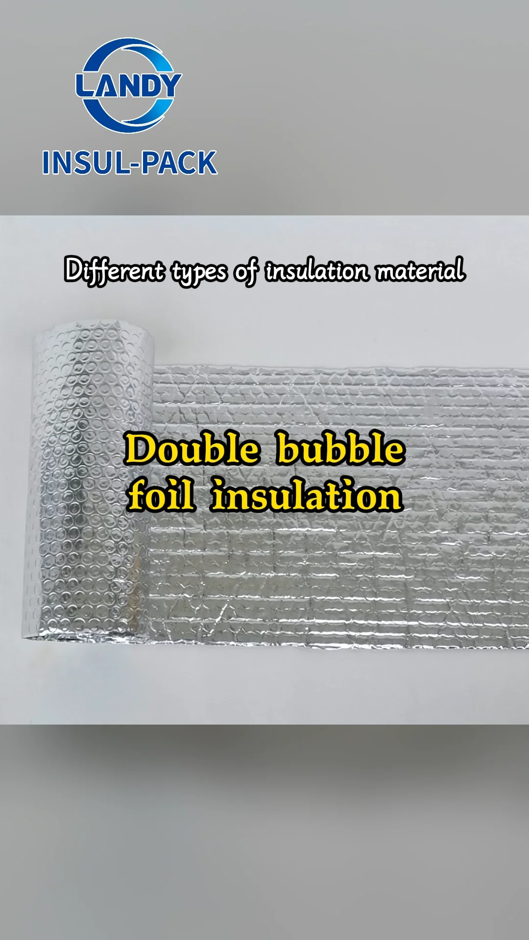 Heat Reflective Aluminum Thermal Double Bubble Roof Insulation - Buy ...