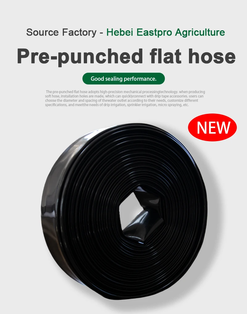 Black Hdpe Polyethylene Drip Irrigation Pipe Roll 63mm Pe Hose For ...
