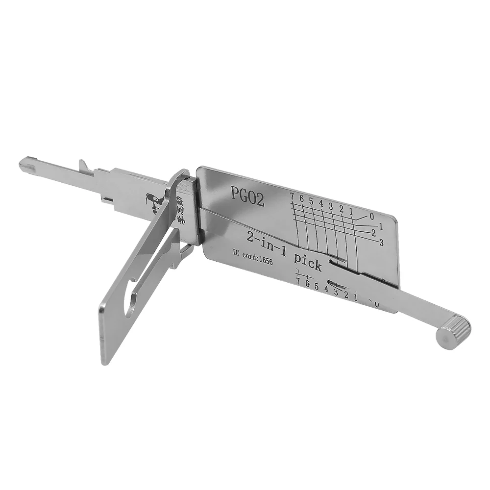 PG02 LISHI 2in1 Lock Pick Tool for Piaggio Motorcycle Locks