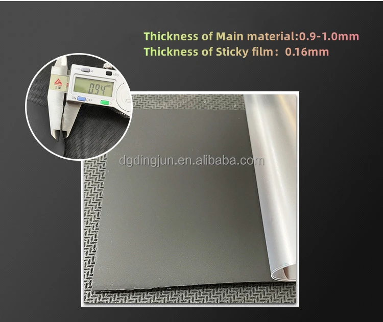 Dingjun Double Color 0.5mm 1mm TPU Silicone HTV for Clothing