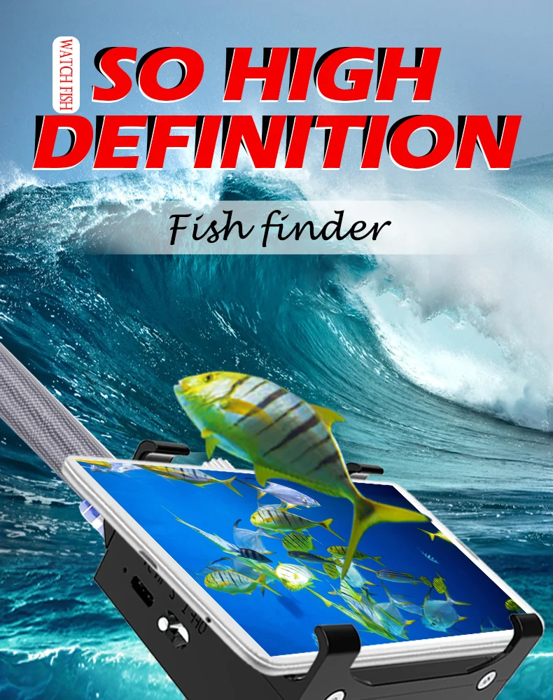 Underwater HD Fish Finder - Infrared Night Vision Camera