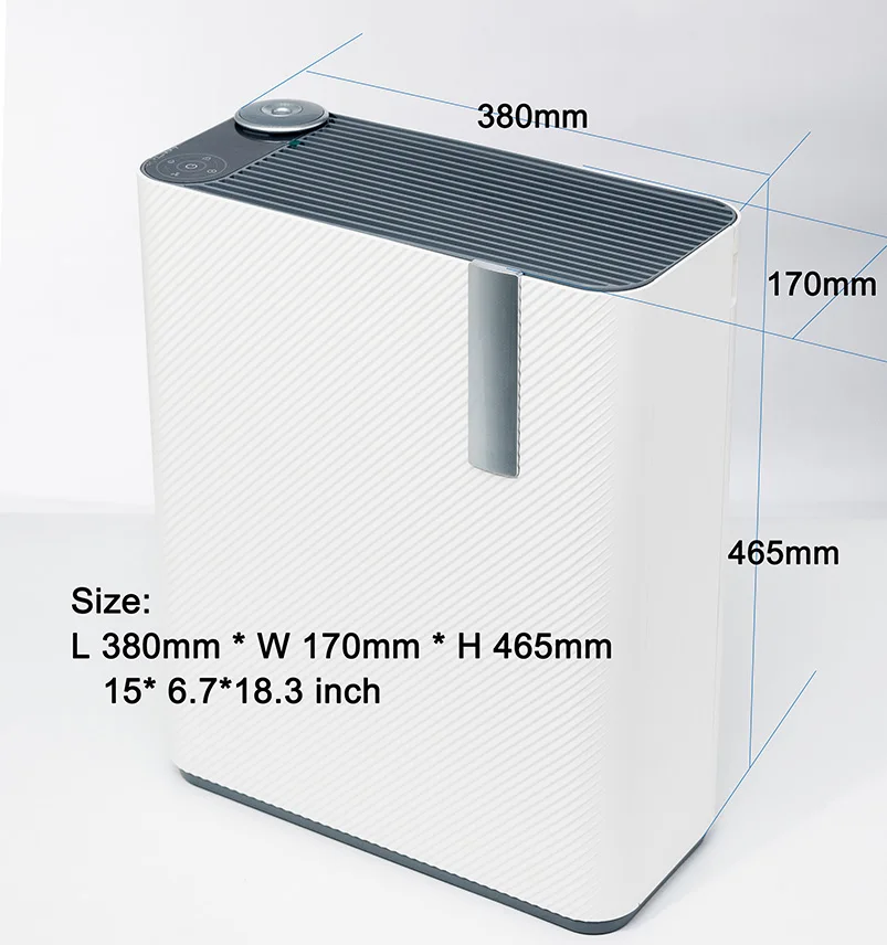 Medium Room Use Hepa Filter Air Purifier With Humidifier - Buy Air ...