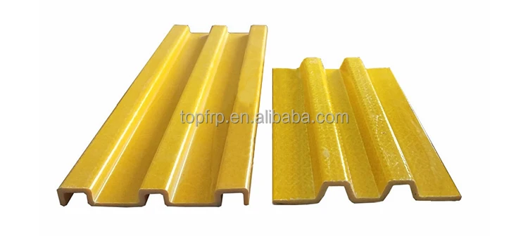 Pultruded Fiberglass Reinforced Profiles Frp Grp Kick Plate - Buy Frp ...