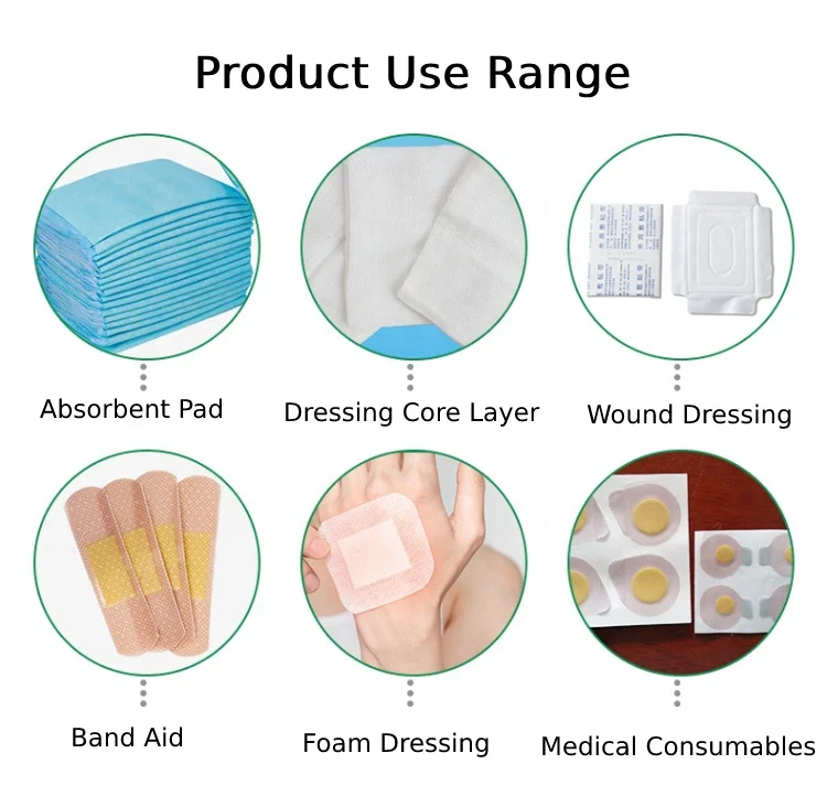 Composite Type Chitosan Wound Absorption Pad Application Absorbent ...