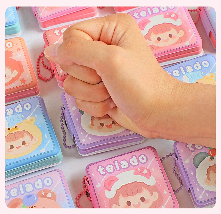 Cute Note Stickers - Convenient Mini Notebooks with Adhesive