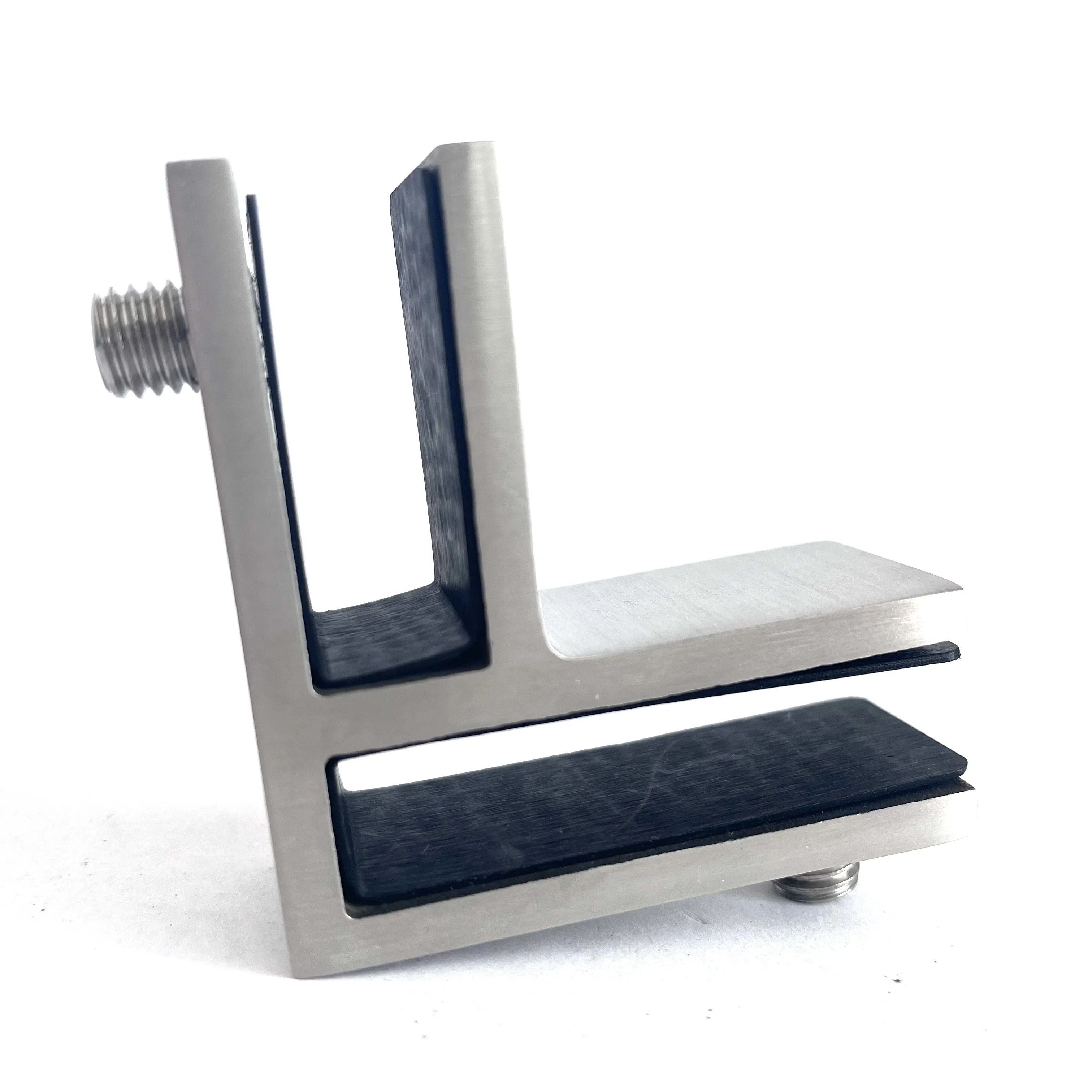 90 Degree Glass Glass Railing Clamp 12mm Thickness Glass Clips - Buy ...