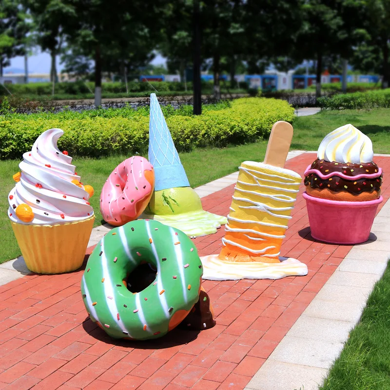 Tall Huge Customized Giant Soft Ice Cream Sculptures - Buy Customized ...