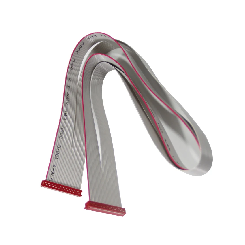 28AWG 24pin Micro Match TE 2-215083-4 IDC Socket Harness