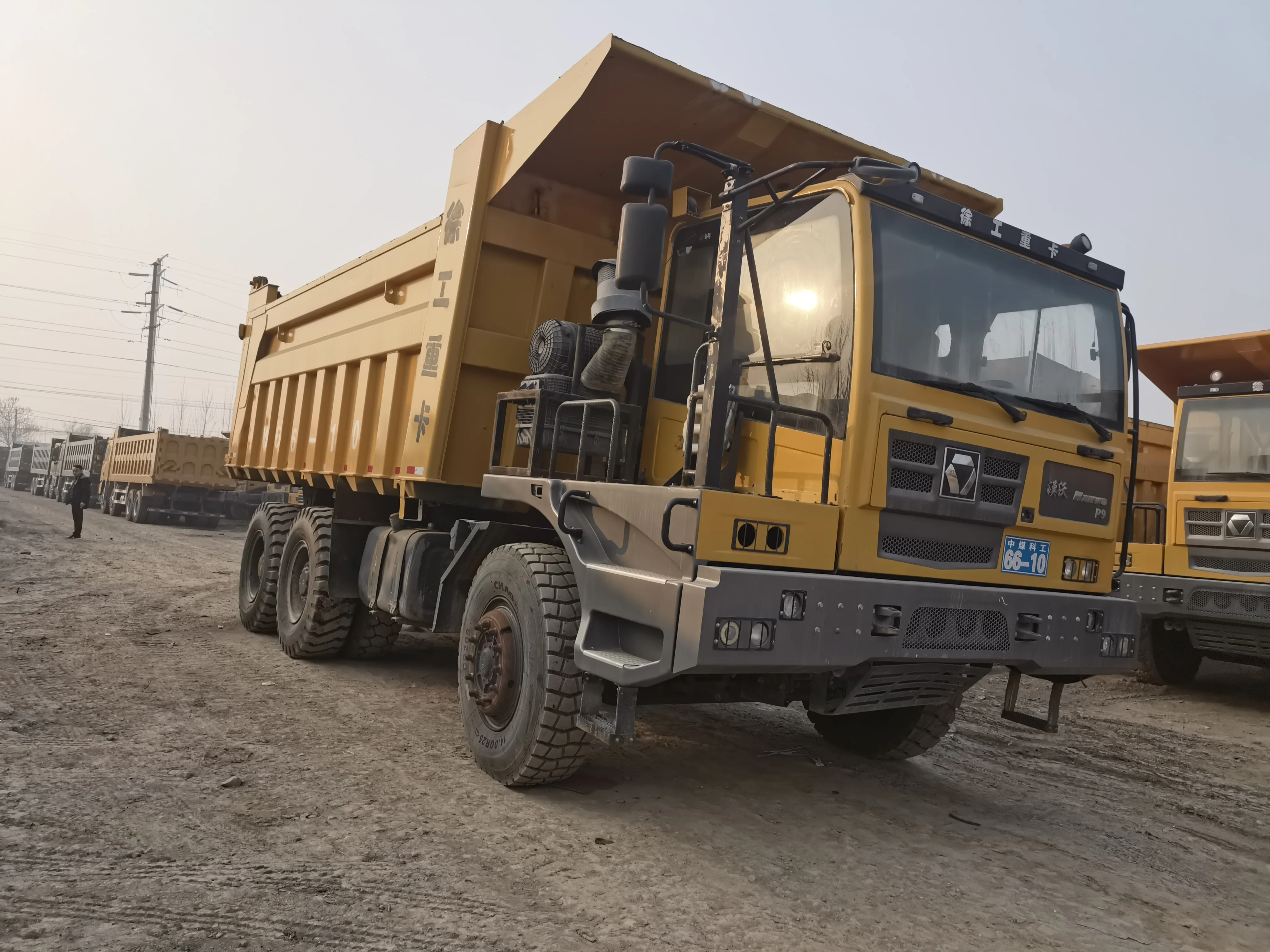 Used Xcmg Mining Tipper 60 Ton Heavy Duty Off Road Truck Rated Payload 480hp Mining Dump Truck ...