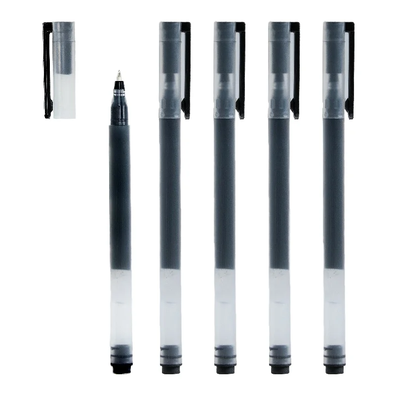 Odorless Ink Water Based Carbon Pen 0.5mm Black Gel Pen Custom Logo ...