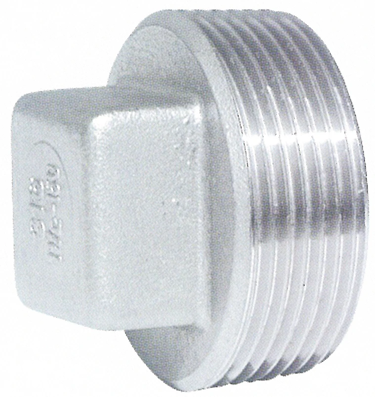 304/316 Stainless Steel Casting Steel Pipe Plug Hexagonal Plug Pipe ...