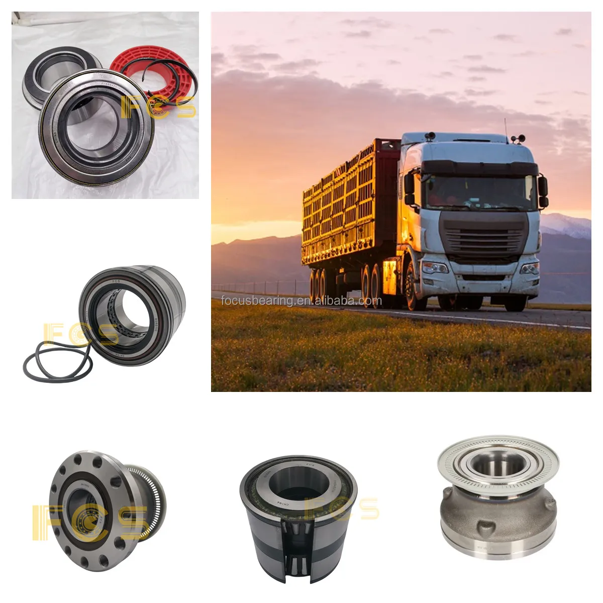 Truck Rear Alex Wheel Hub Bearing SET 1334 564734.H195