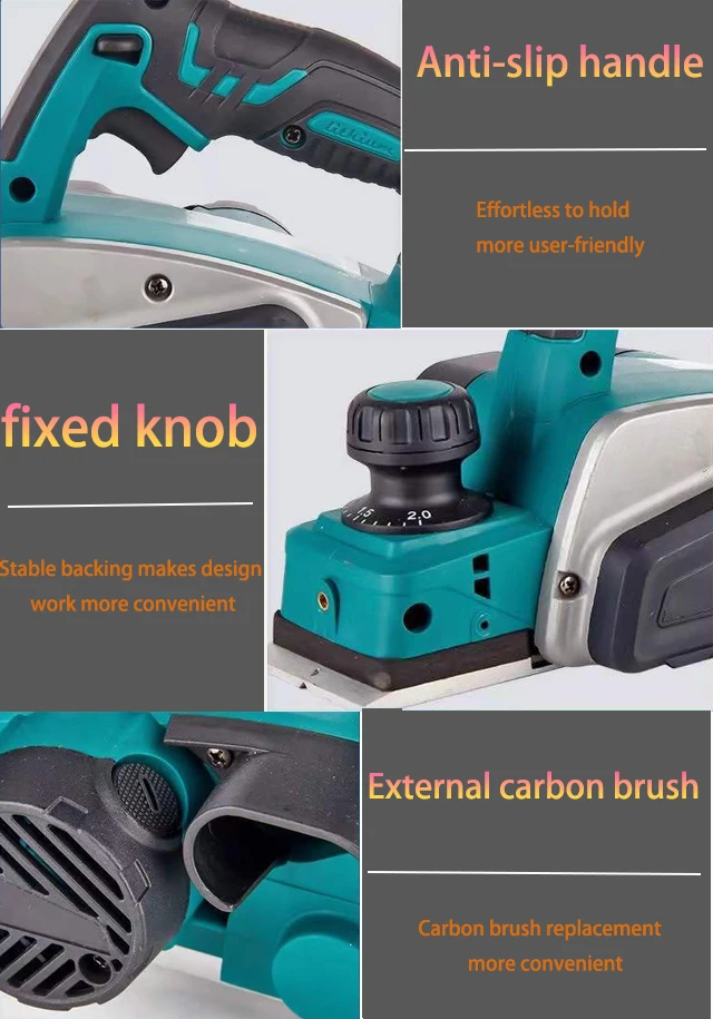 High Quality Portable Wood Planer Machine Household Use Wood Planer ...