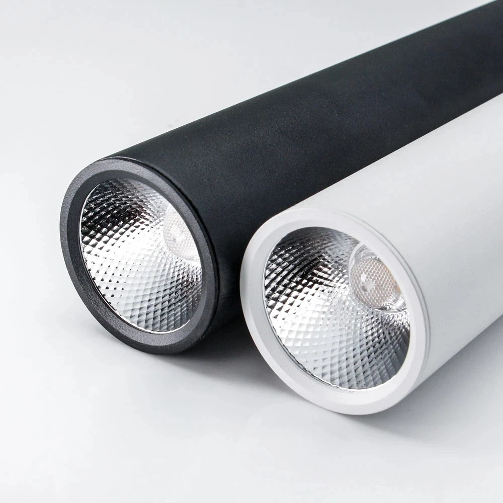 Modern Design Long Tube LED Downlight Surface Mounted COB Chip ...
