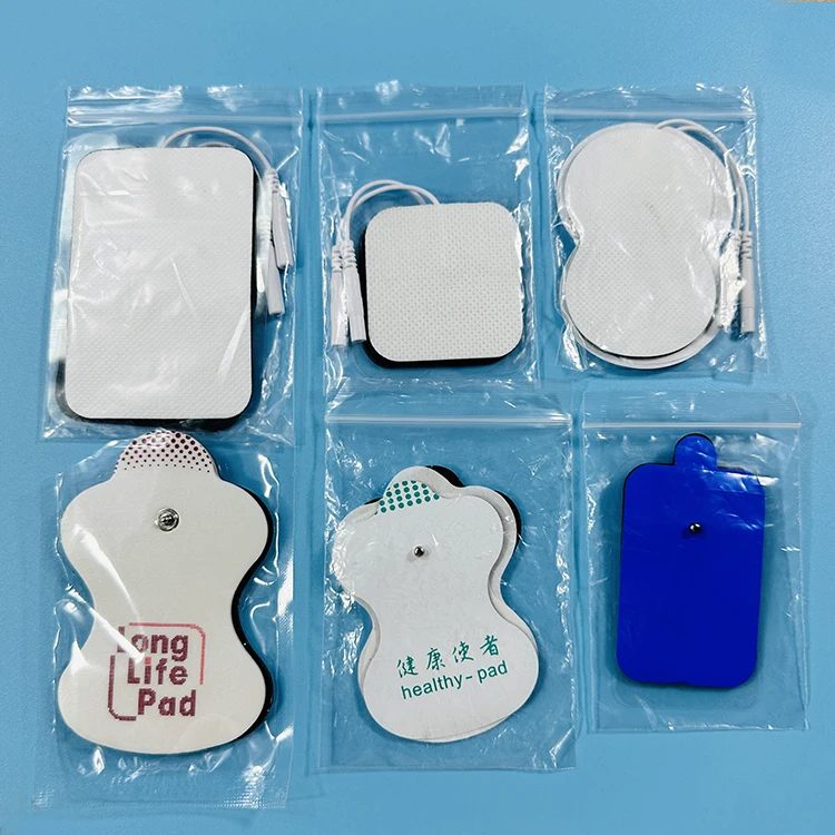 5*5 Reusable Electrotherapy Replacement Gel Pads Self Adhesive ...