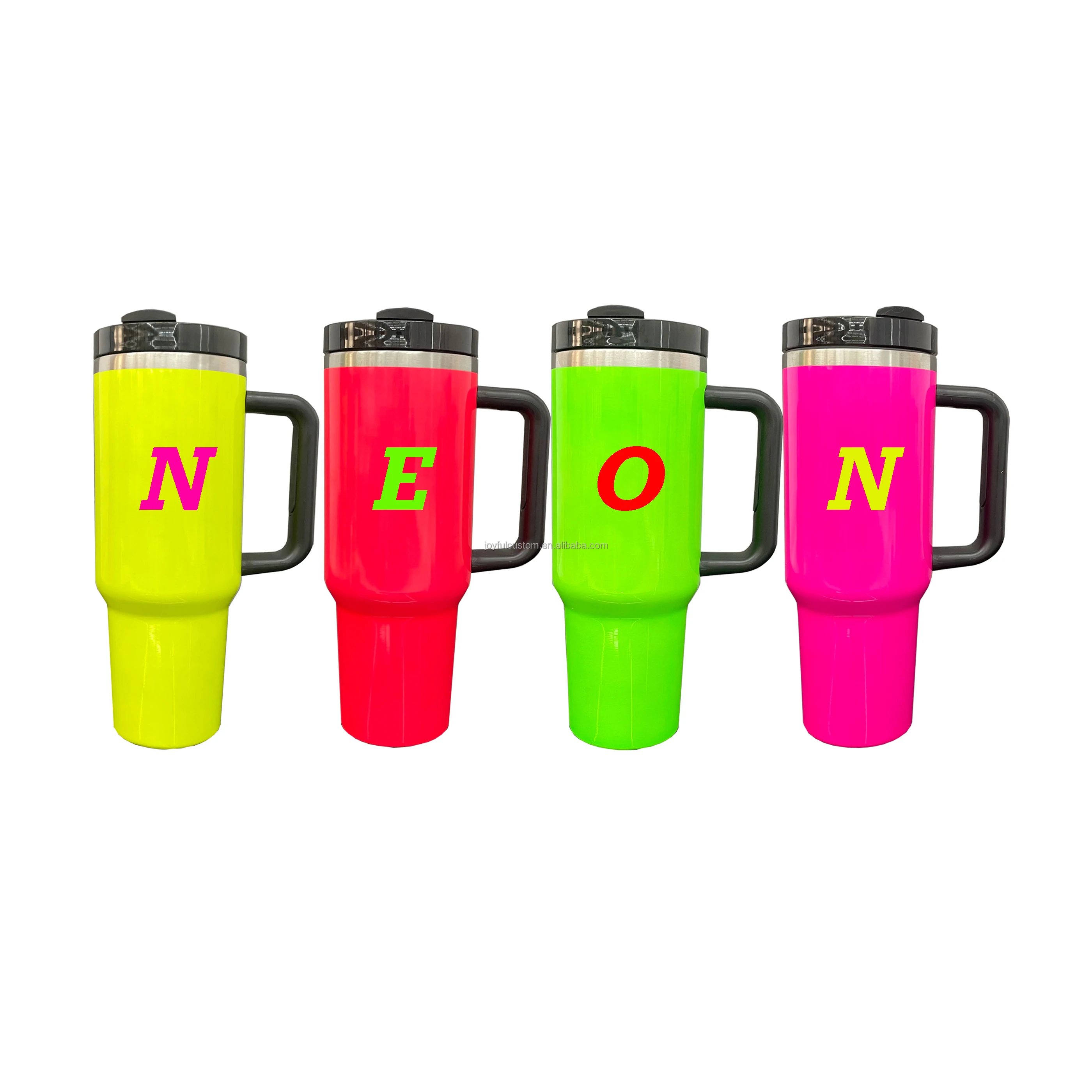 Oem 2024 Amazon New Seller 40oz Quencher Cup Jumbo Stainless Steel Keep ...