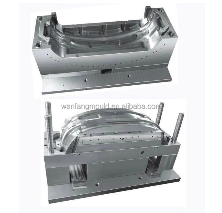 Auto Bumper Injection Mould Making for Plastic Car Bumper Mold Manufacturer