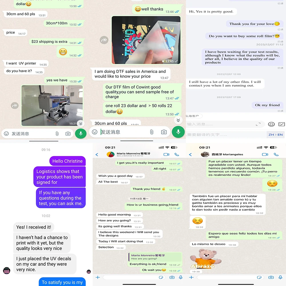 Cowint Dual Xp600 Printhead System All In 1 Printing Press Tshirts Dtf ...